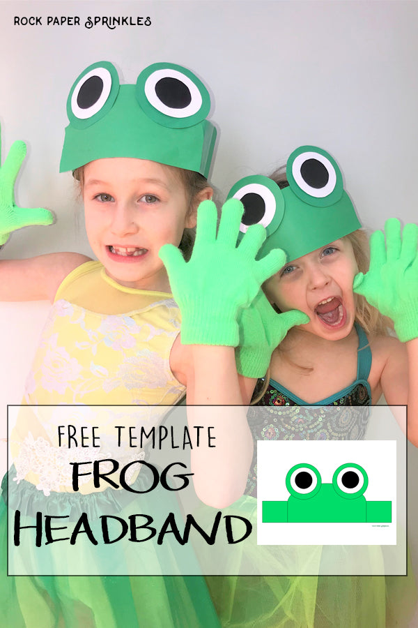 Frog Headband Craft – Rock Paper Sprinkles